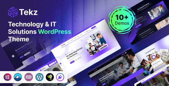 Tekz - Technology & IT Solutions WordPress Theme by themexriver | ThemeForest